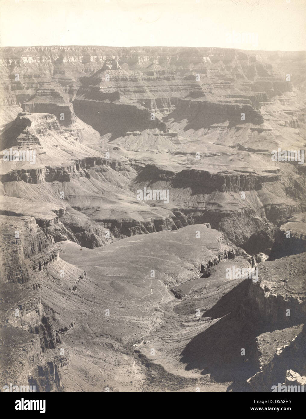 A scenic view of the Grand Canyon in Arizona, showing the iconic rock ...