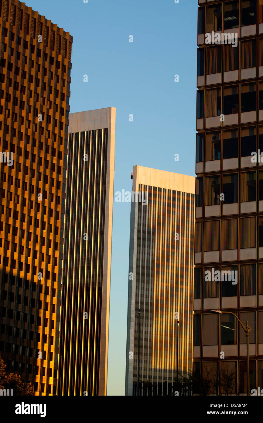 Details of Buildings, Century City, Los Angeles County, California ...
