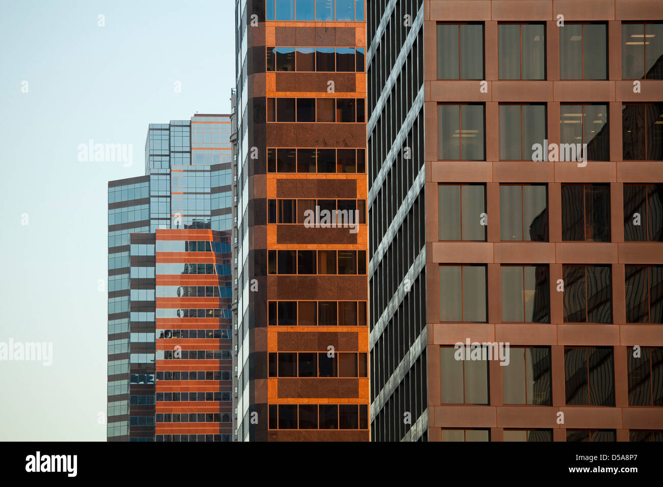Details of Buildings, Century City, Los Angeles County, California ...