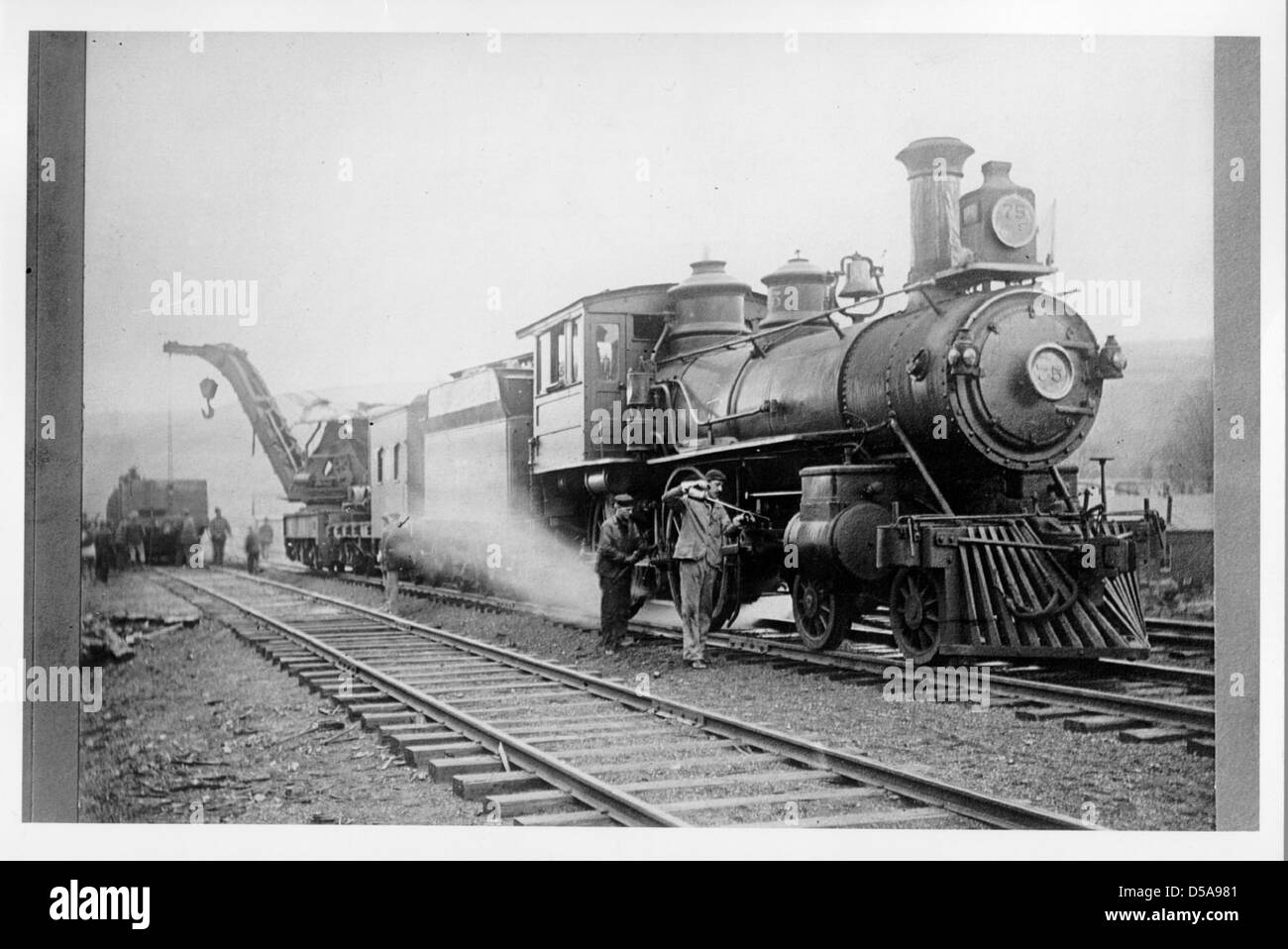 G class locomotive Black and White Stock Photos & Images - Alamy