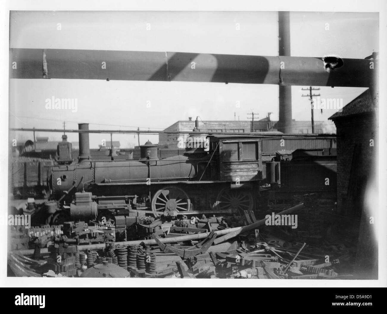 This image features Engine #7 from the New York, Ontario, and Western ...