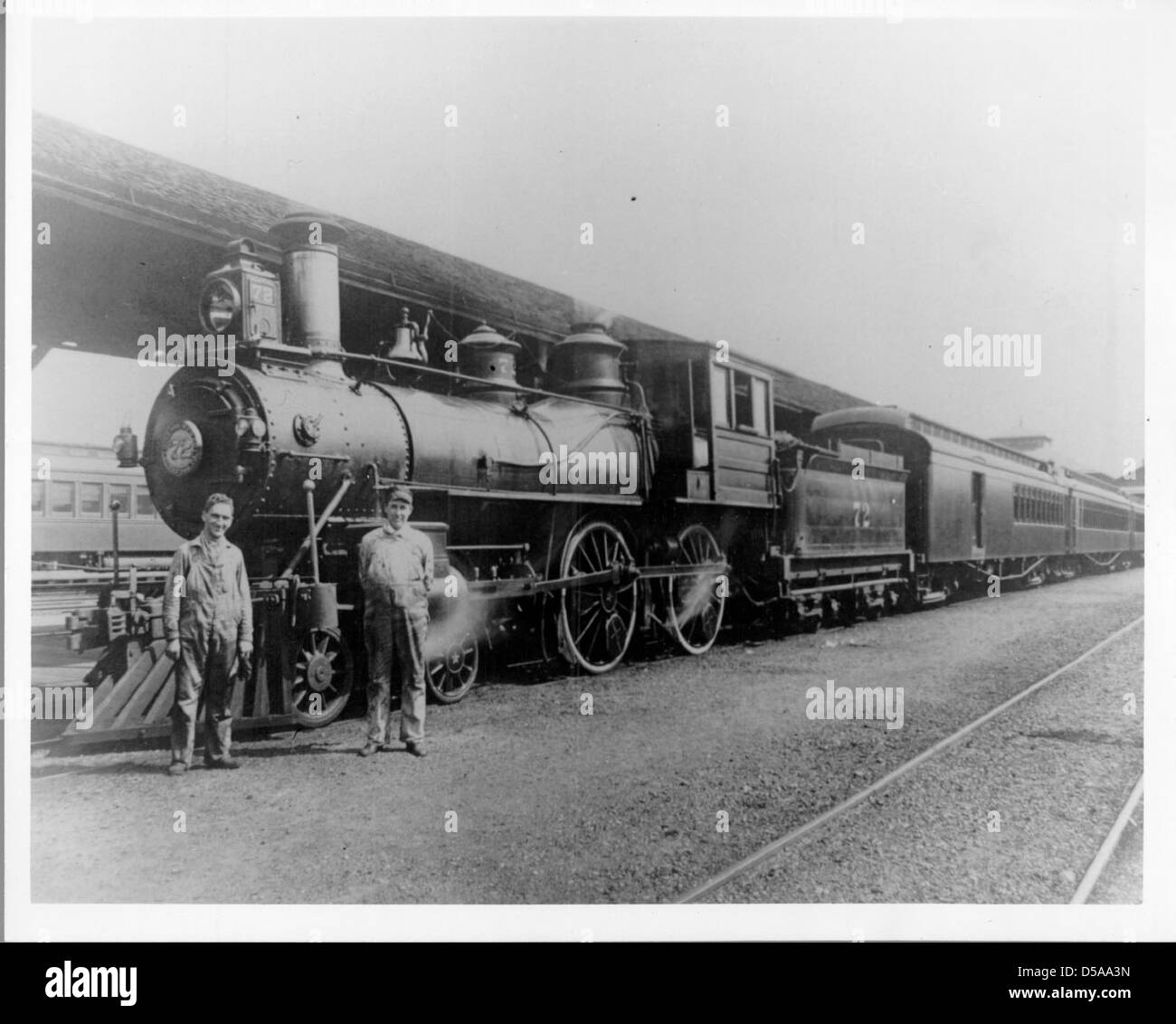 Loco 72, Passenger Train, Pat- Driver; Weehawken, N.J Stock Photo - Alamy