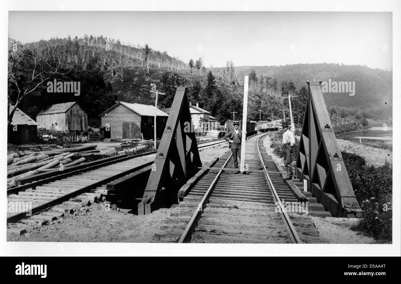 Track Plotting (Two Men Stock Photo - Alamy