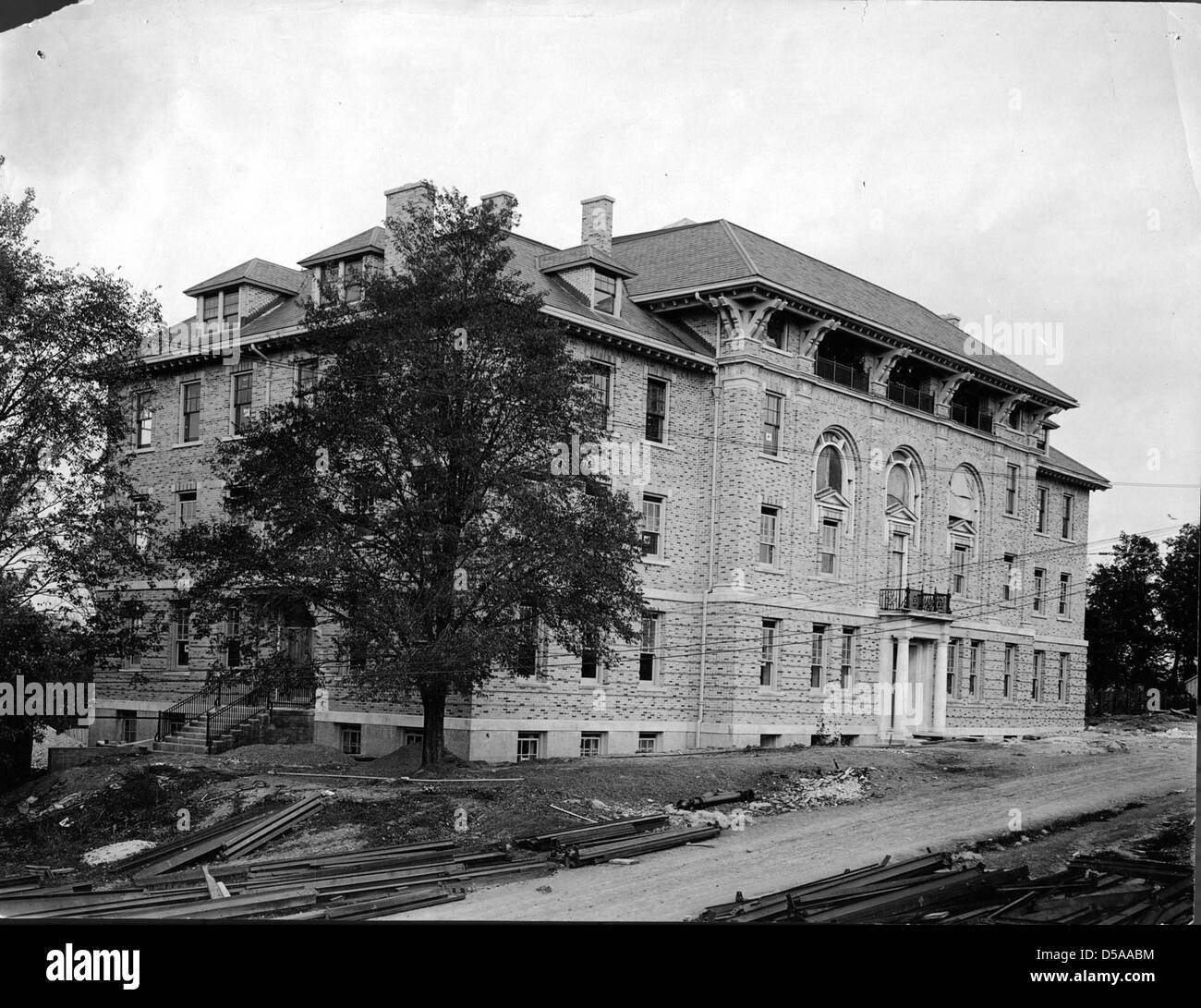 A historical image of the Home Economics building, Comstock Hall, at ...
