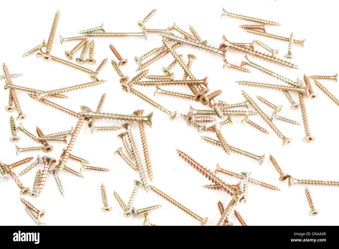 Technical background made of many tech screws Stock Photo - Alamy