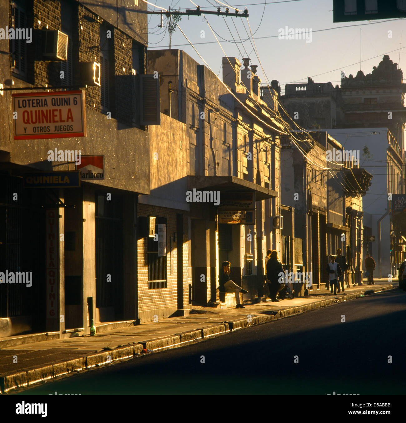 Santa Fe Argentina Street Stock Photo - Alamy