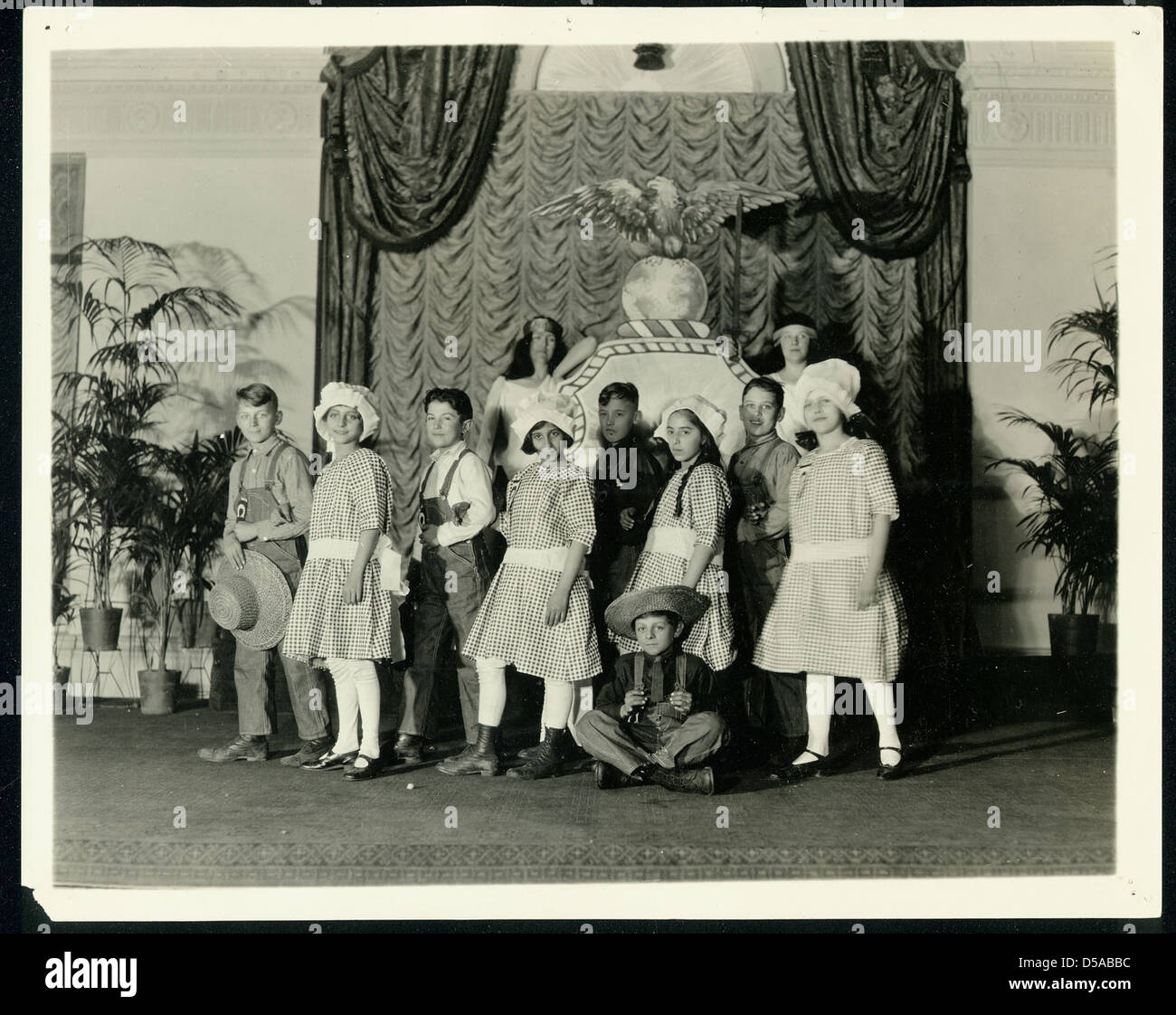 A pageant performed by the Syracuse Home Bureau, highlighting the ...