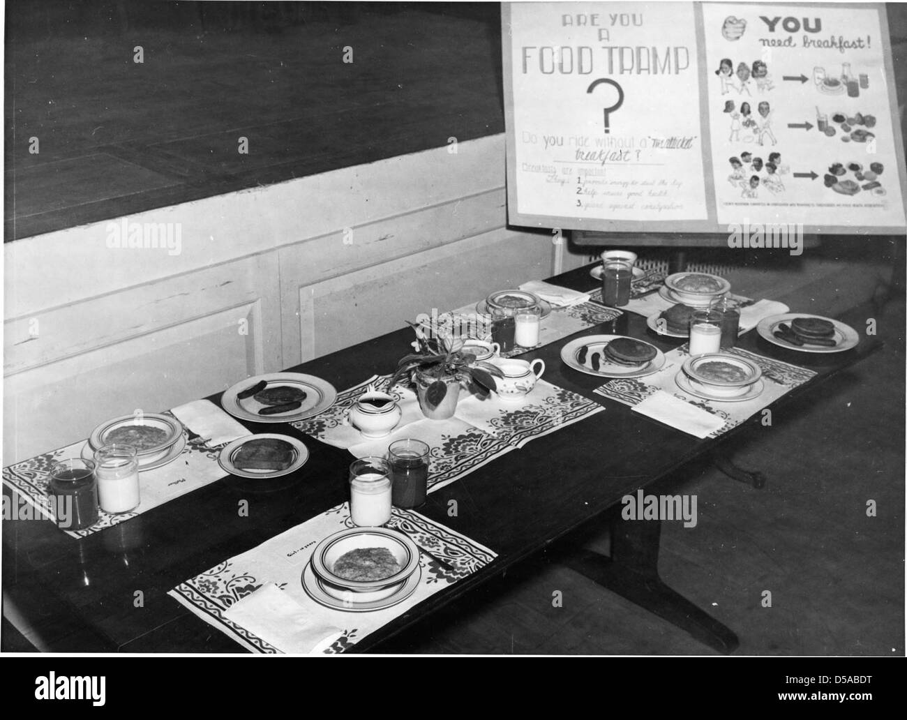 Food conservation work headquarters in the home economics building (now ...