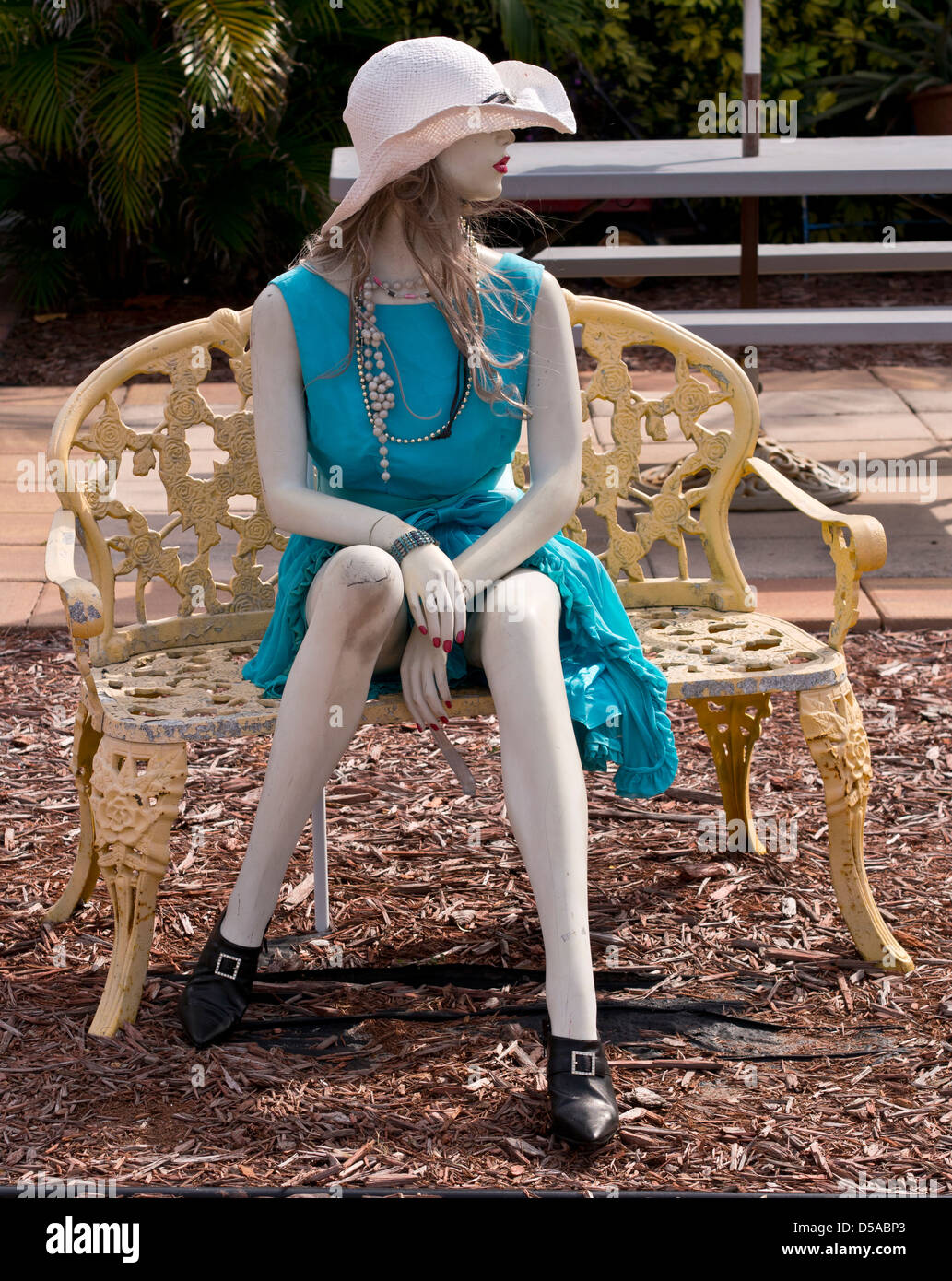 Saucy Lady in Blue sits outside Robburito's all day and night in ...