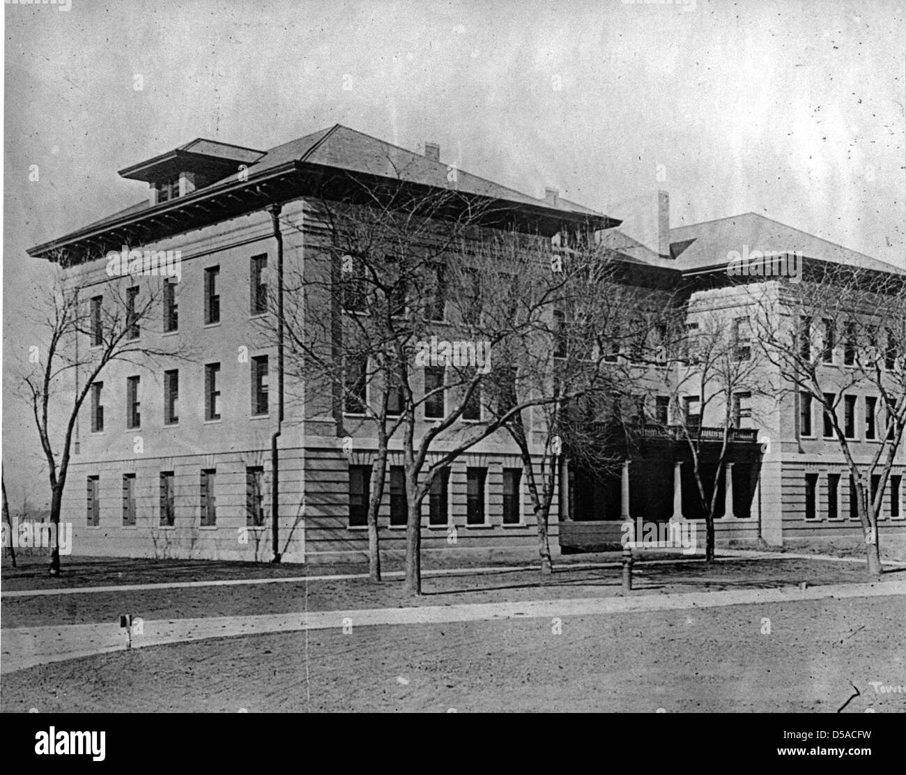A photograph of the Home Economics Building at Nebraska Agricultural ...
