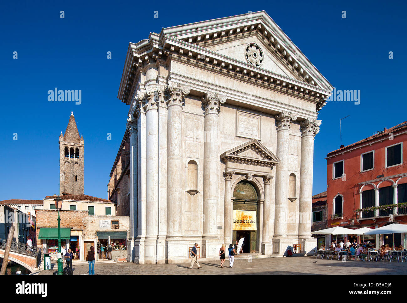 Venice, Italy, the Church of San Barnaba Stock Photo - Alamy