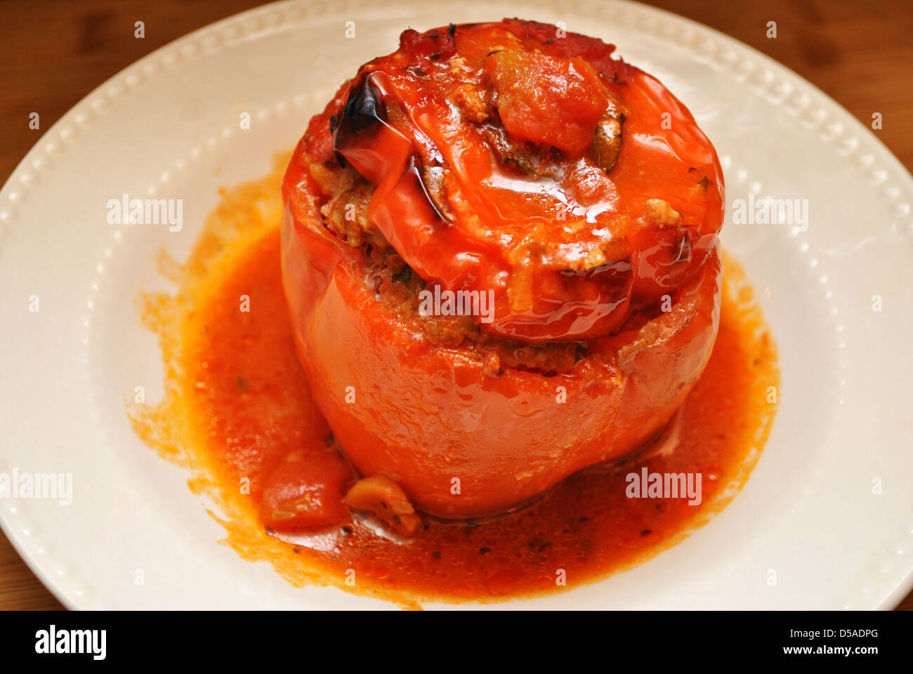 Red stuffed pepper hi-res stock photography and images - Alamy