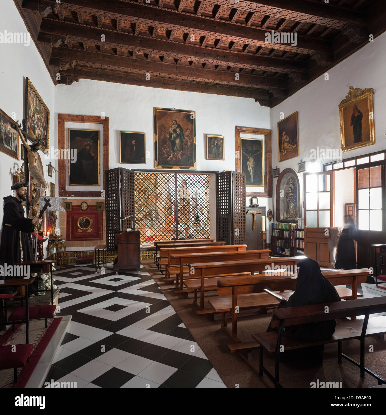 Interior the convent church the hi-res stock photography and images - Alamy