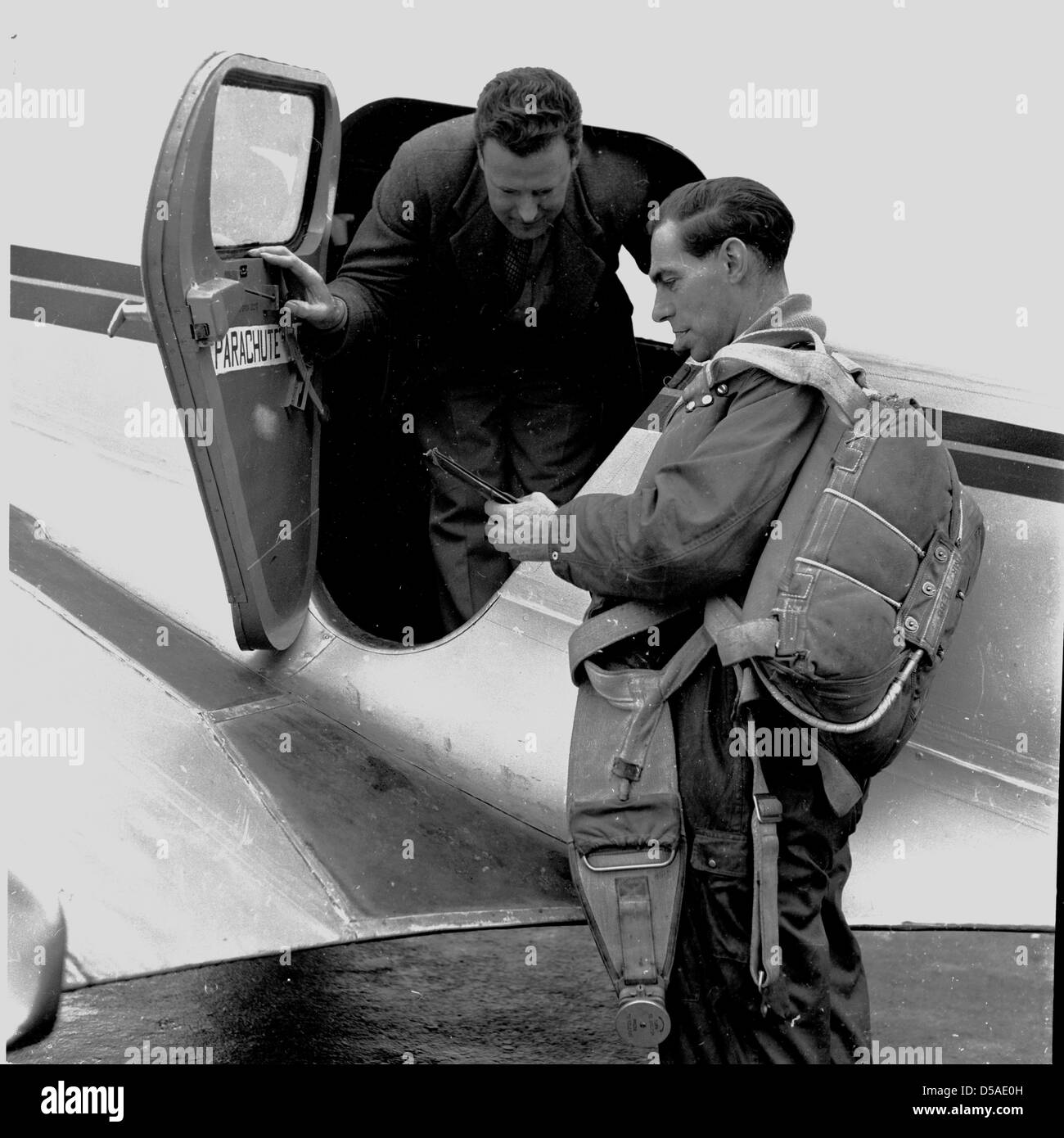 Pilot 1950s High Resolution Stock Photography and Images - Alamy