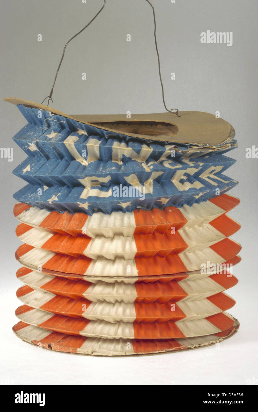 A promotional lantern from the 1868 U.S. Presidential campaign ...