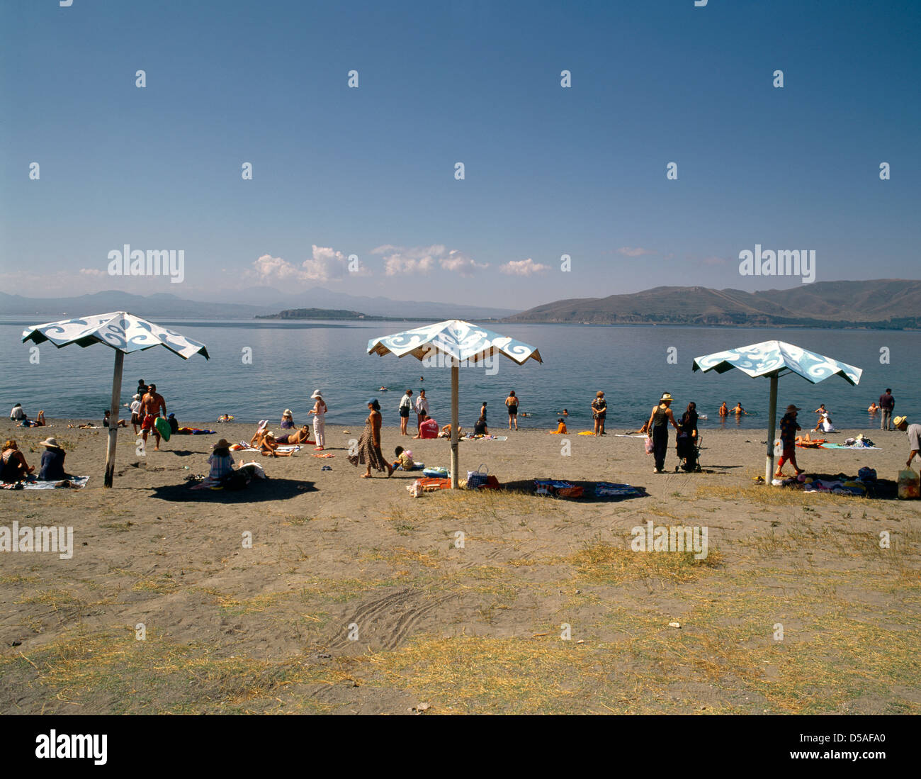 lake sevan sevan region armenia Stock Photo - Alamy