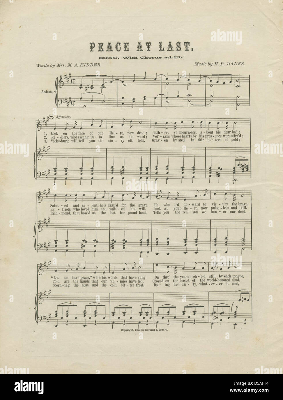 American civil war cornell university library grant hi-res stock ...