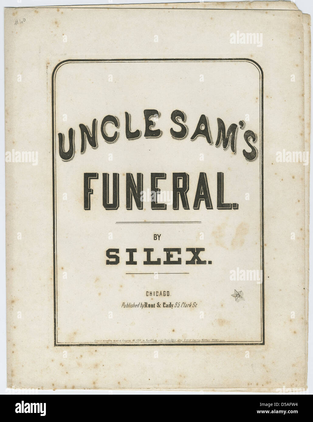 Uncle Sam's Funeral Stock Photo - Alamy