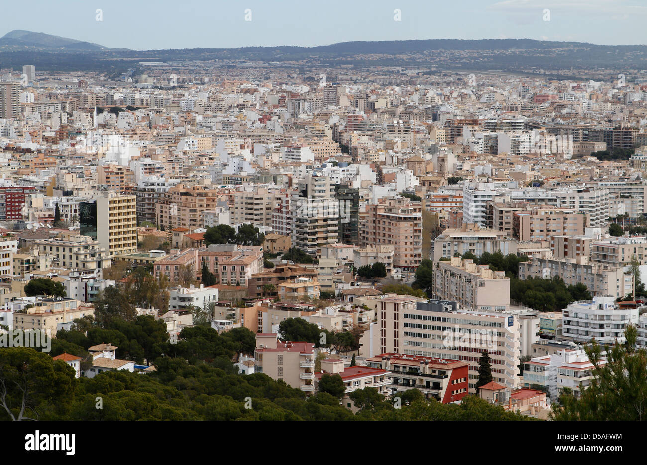 Palma de Mallorca´s skyline Stock Photo - Alamy