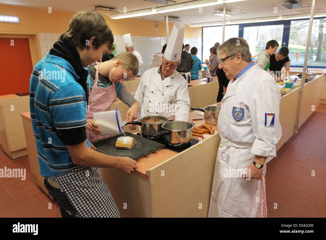 Germany eating school hi-res stock photography and images - Alamy