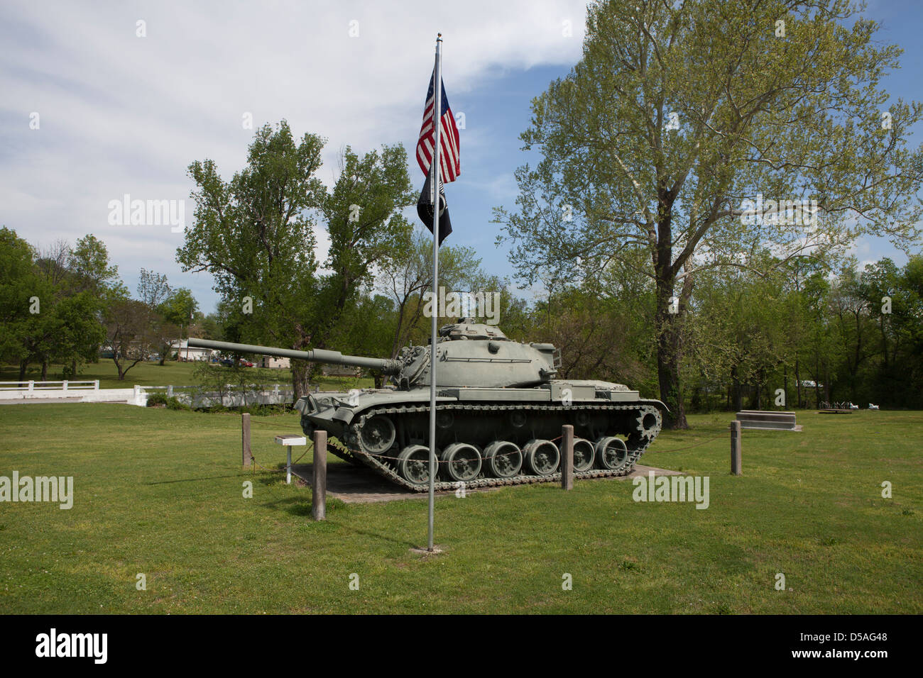 A tank at the Baxter Springs Heritage Center & Museum, Baxter Springs ...