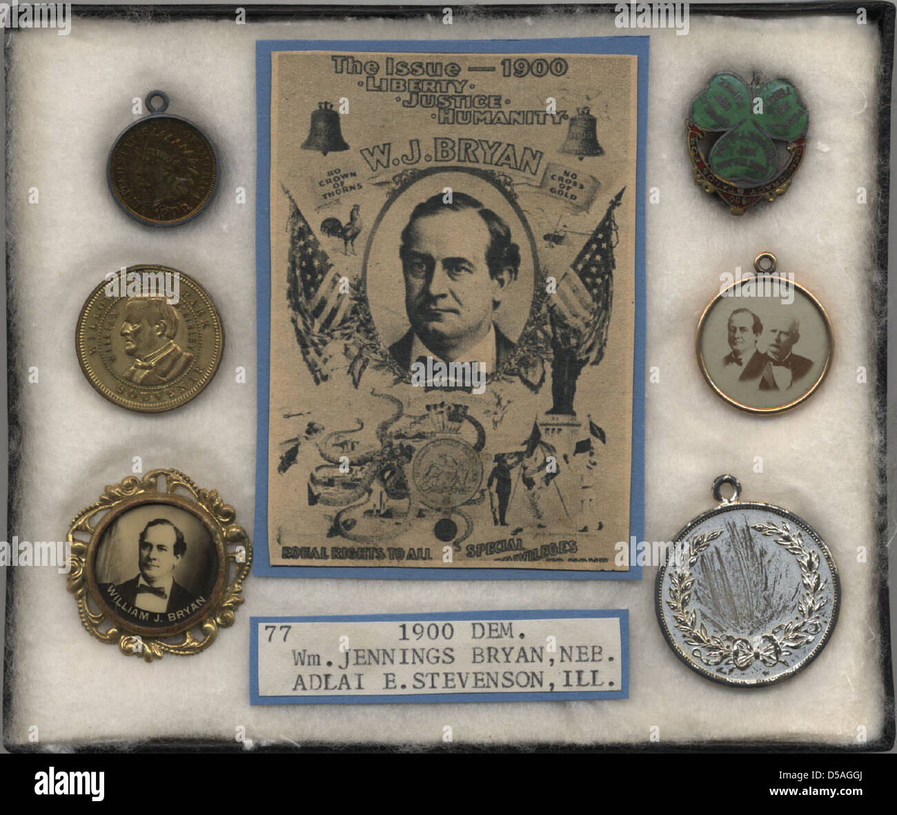 William jennings bryan 1900 hi-res stock photography and images - Alamy