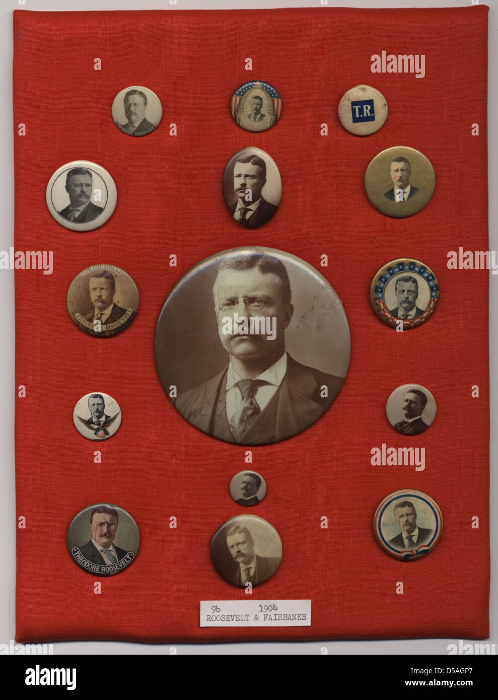Roosevelt campaign buttons hi-res stock photography and images - Alamy