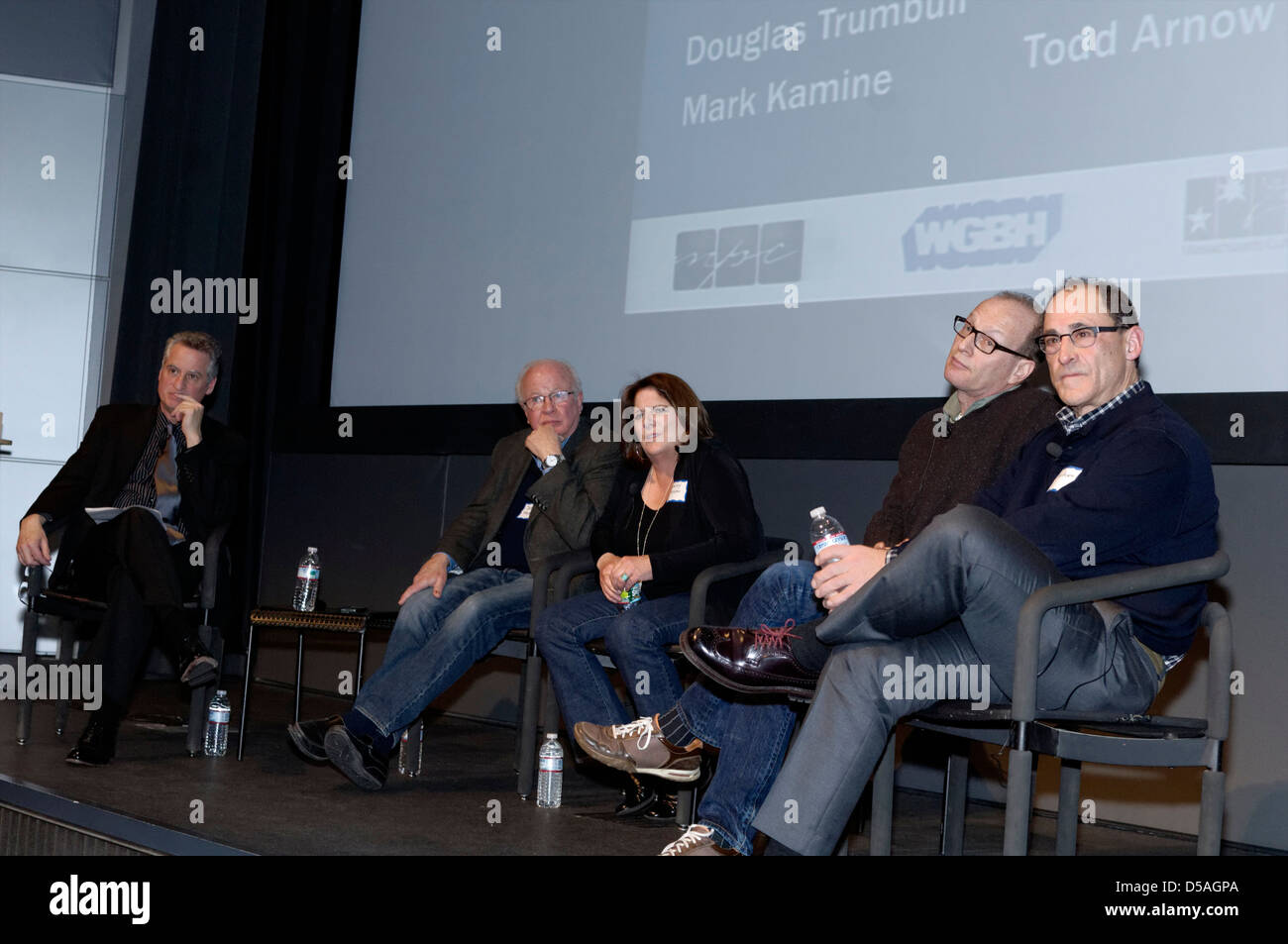 Don Packer, Douglas Trumbull, Dorothy Aufiero, Mark Kamine, and Todd ...