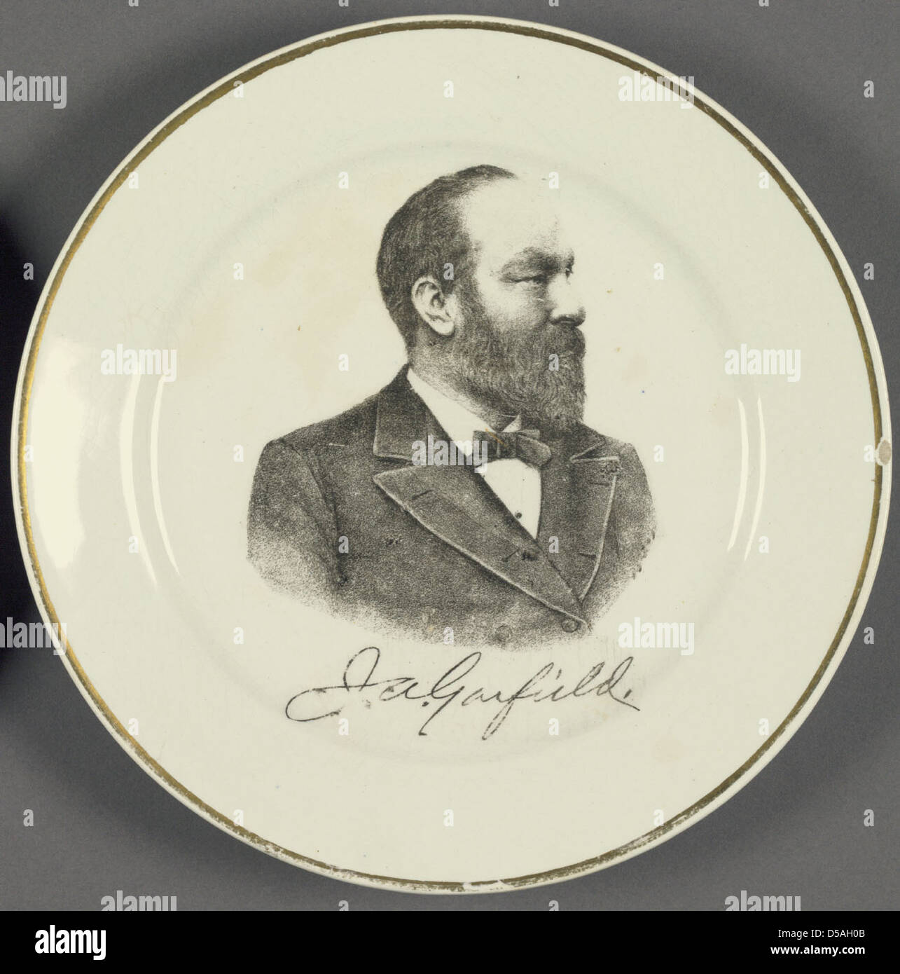 Vintage portrait of james a garfield hi-res stock photography and ...