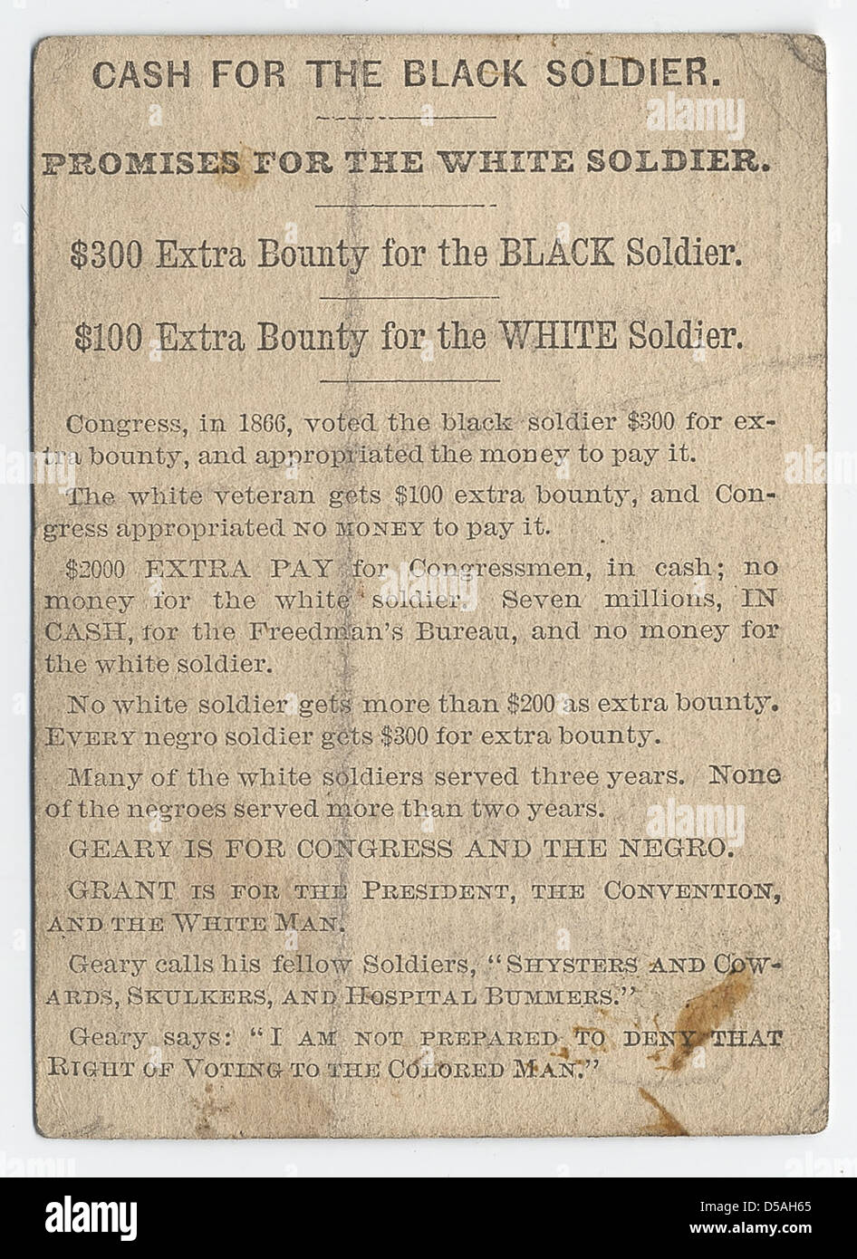 This political cartoon from the American Civil War period depicts the ...