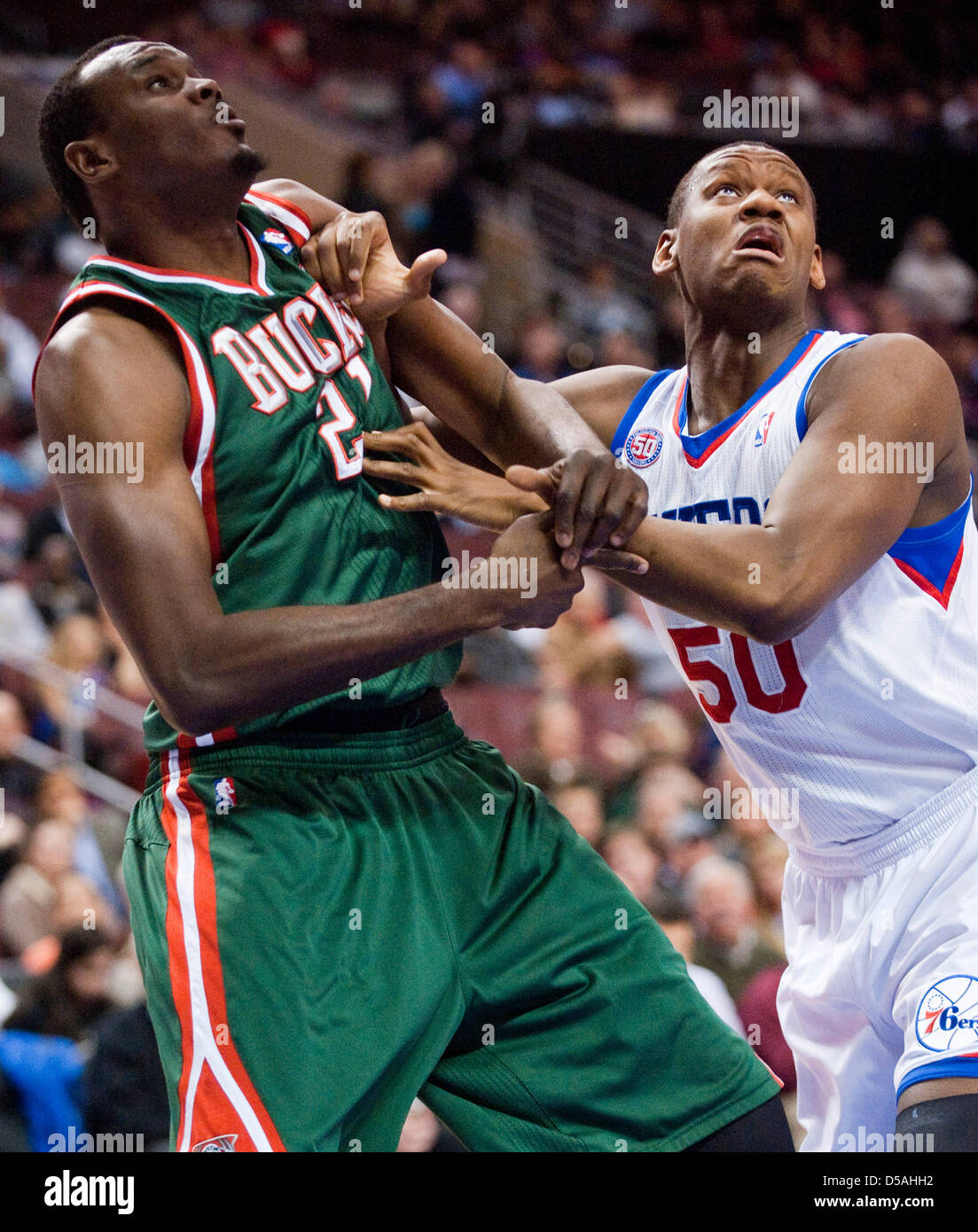 Philadelphia 76ers center samuel dalembert hi-res stock photography and ...