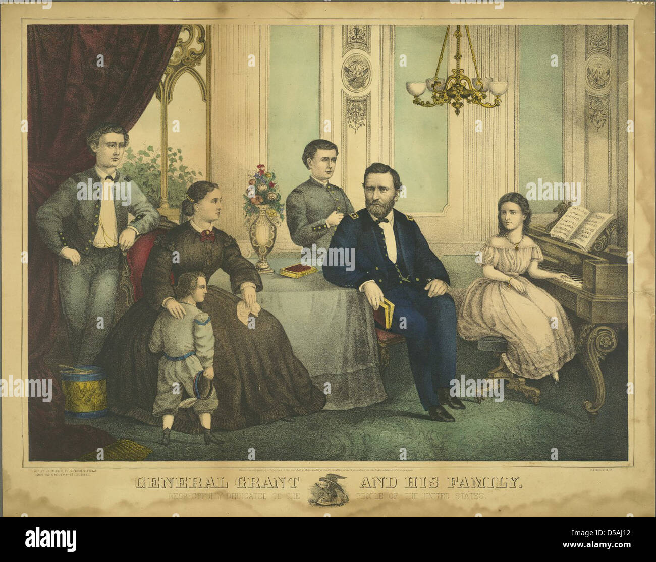 1822 1885 family hi-res stock photography and images - Alamy