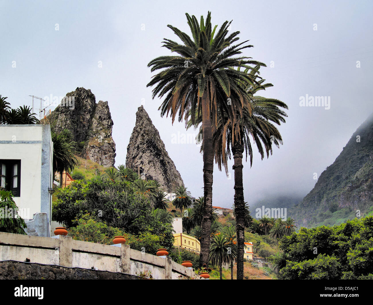 Hermigua, La Gomera, Canary Islands, Spain Stock Photo - Alamy