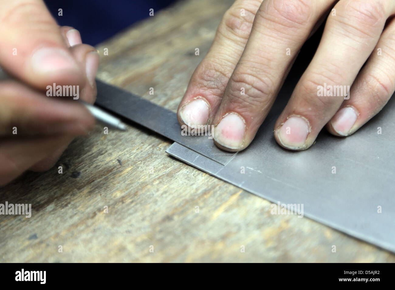 Sheet metal mechanic hi-res stock photography and images - Alamy