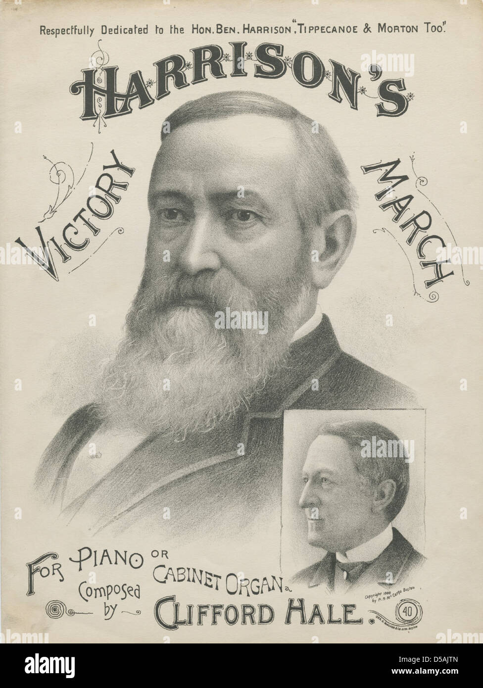 William henry harrison music hi-res stock photography and images - Alamy