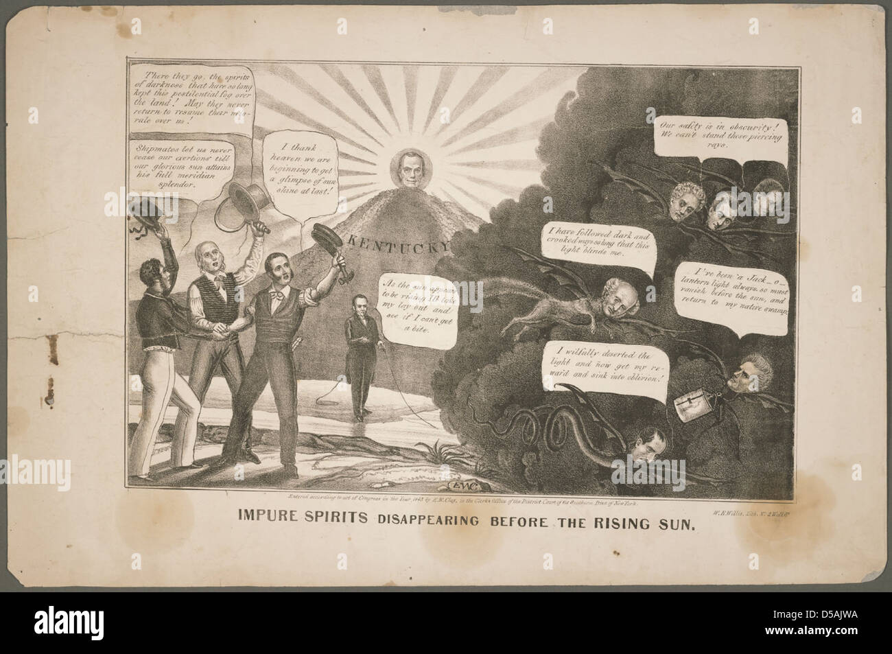 John calhoun cartoon hi-res stock photography and images - Alamy