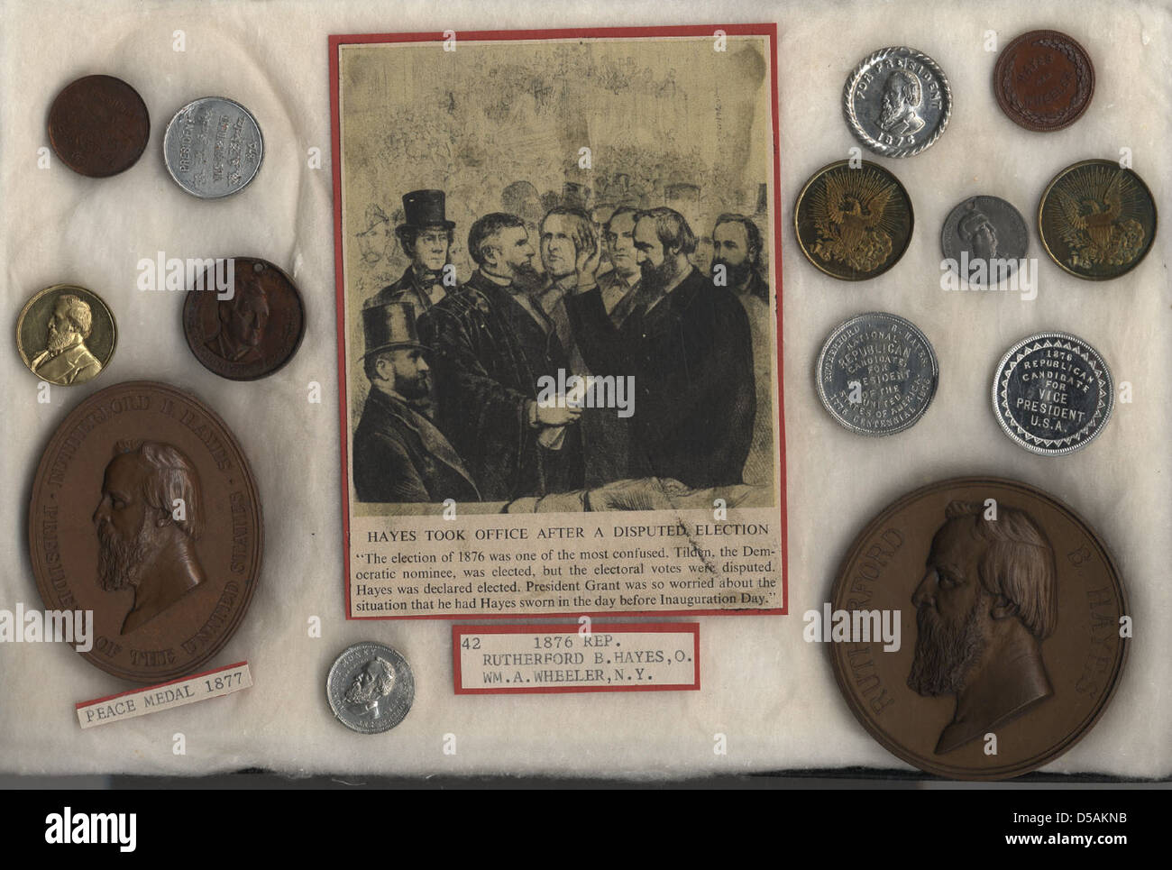 Rutherford b hayes campaign hi-res stock photography and images - Alamy