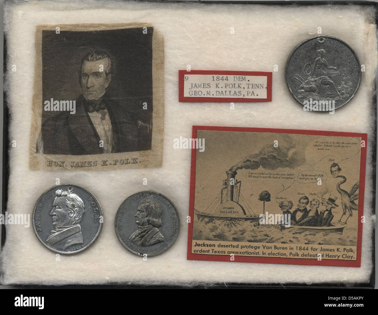 Polk dallas 1844 hi-res stock photography and images - Alamy