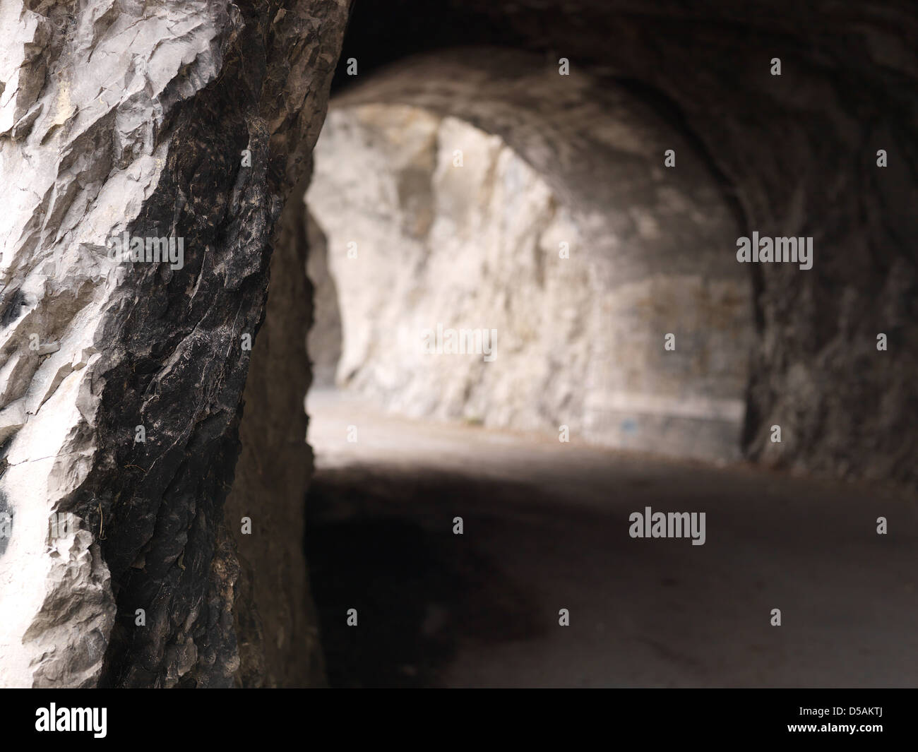 Tunnel through the rock hi-res stock photography and images - Alamy