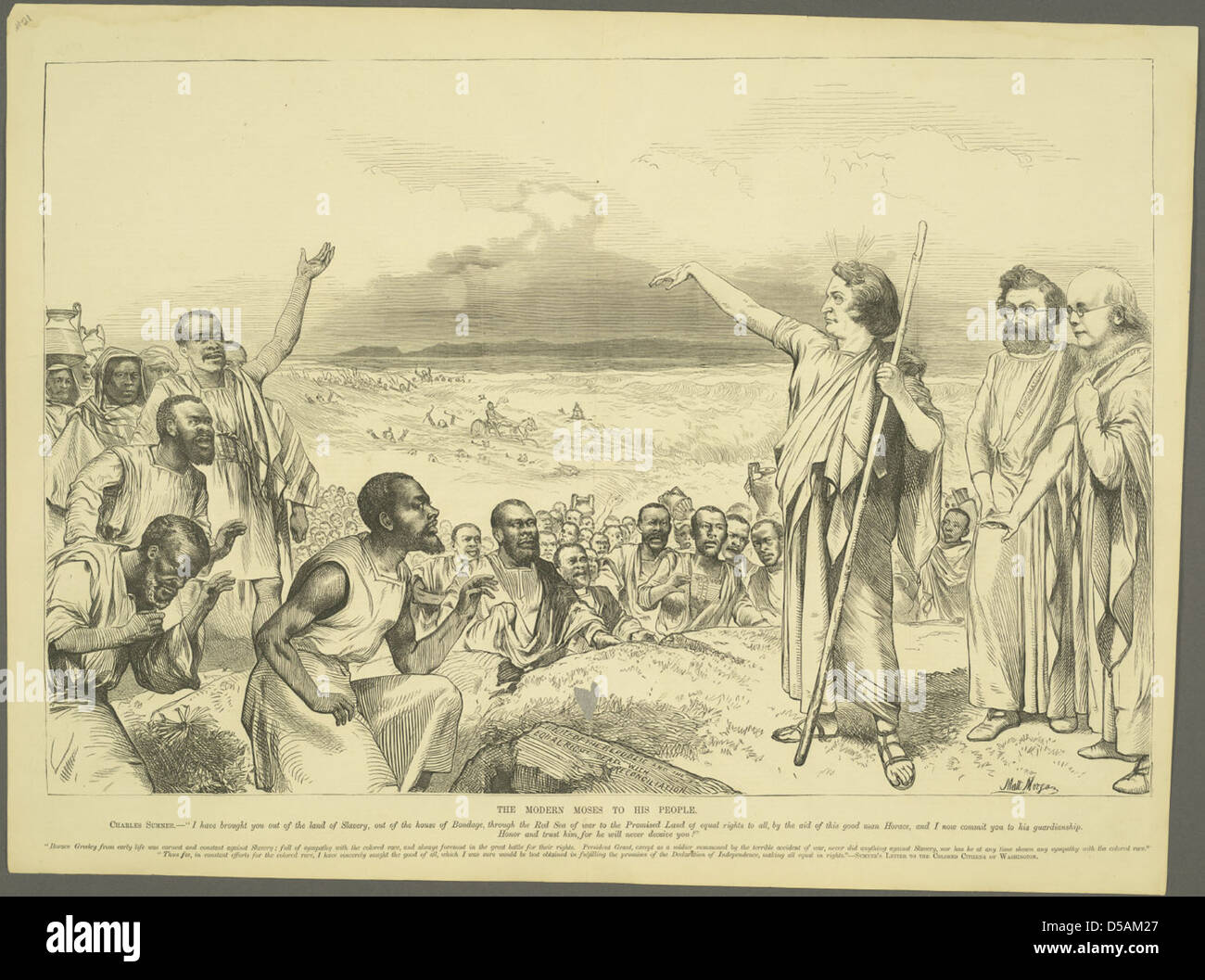 Moses israelites red sea hi-res stock photography and images - Alamy