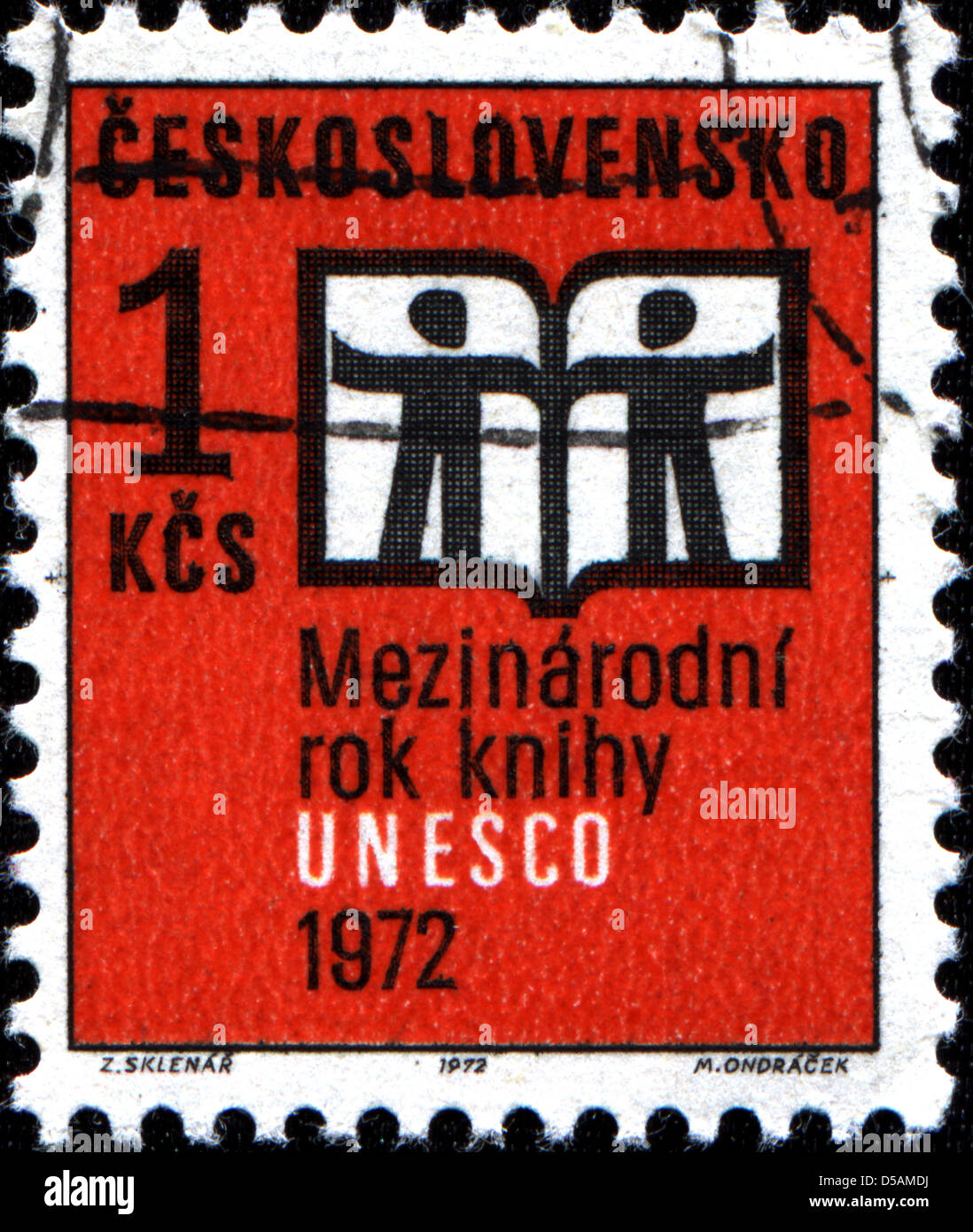 Czech postage stamp hi-res stock photography and images - Alamy