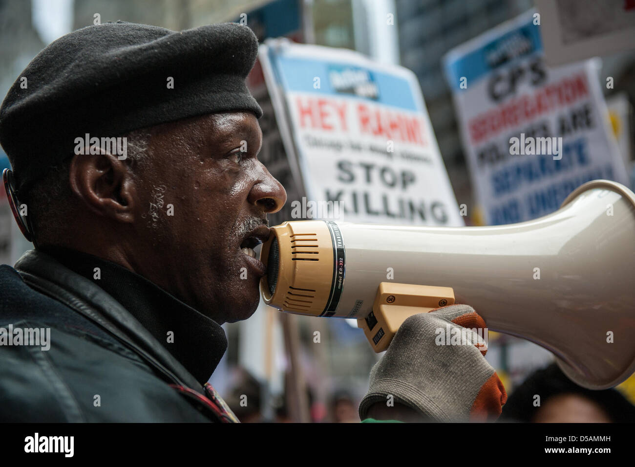 Megaphone rally hi-res stock photography and images - Alamy