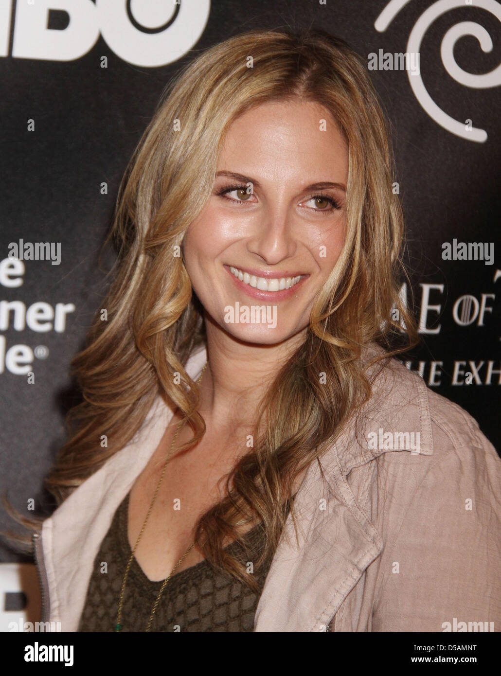 New York, USA. 27th March 2013. Actress MELISSA BUSHNELL attends the ...