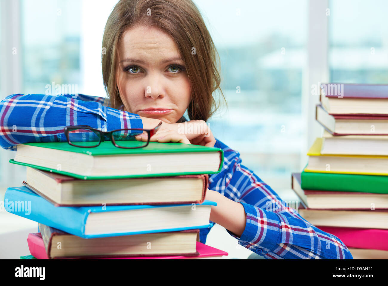 Studying trouble hi-res stock photography and images - Alamy
