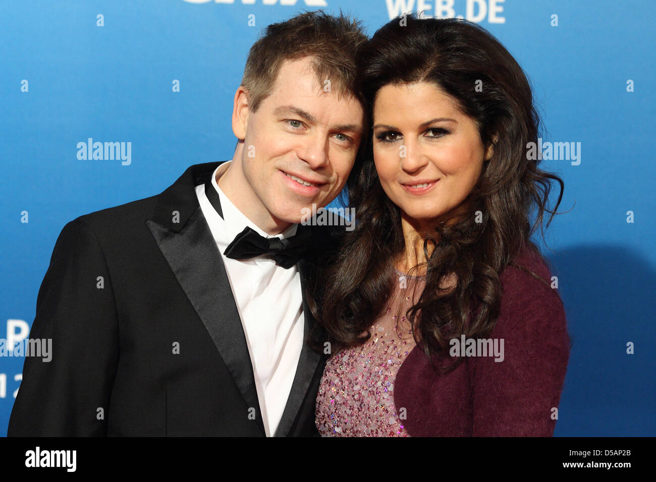 Berlin, Germany, Michael Mittermeier Meier, comedian, and his wife ...