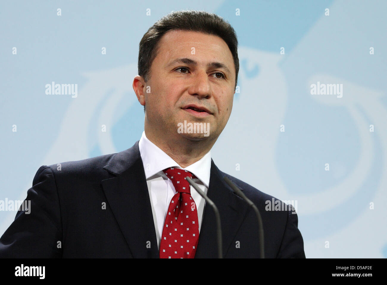Berlin, Germany, Nikola Gruevski, Prime Minister of the Republic of ...
