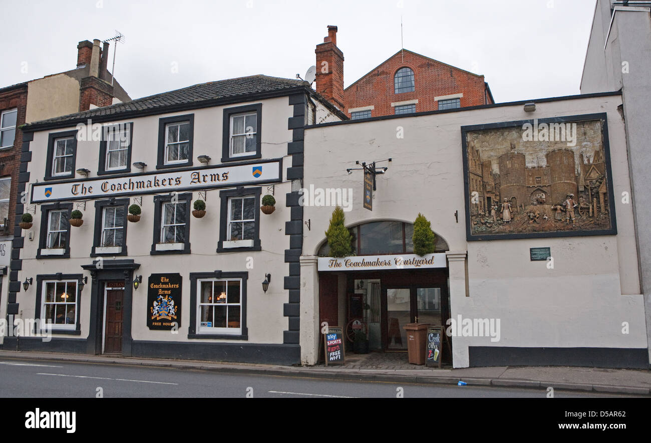 The Coachmakers arms in Norwich with a plaque erected to depict St ...