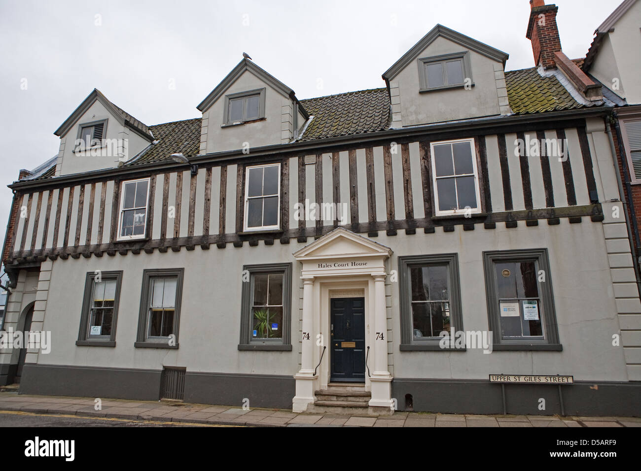 Hales Court House in Norwich Stock Photo - Alamy