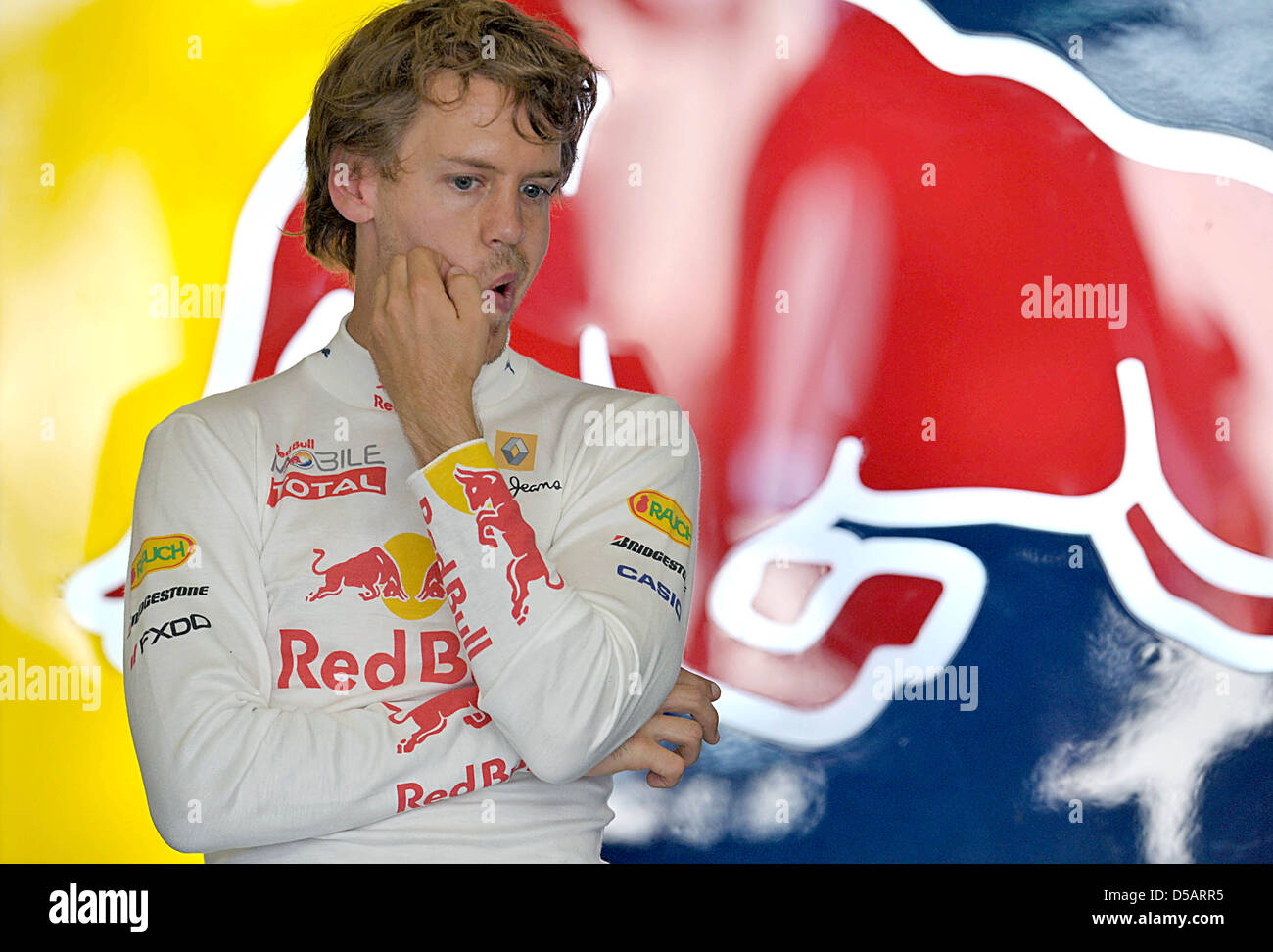 German Formula One race driver Sebastian Vettel of the team Red Bull ...