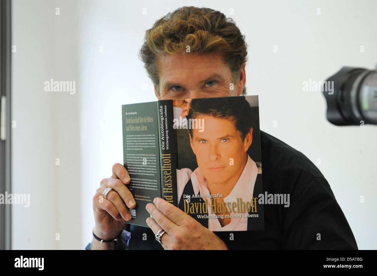 US actor and singer David Hasselhoff poses during a press conference in ...